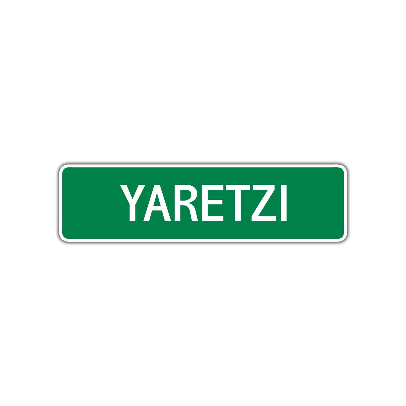 Yaretzi Girls Children Name Letter Printed Label Novelty Wall Plaque ...