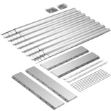 Land Guard 8x4x2ft Raised Rectangle Garden Beds Outdoor，Galvanized ...