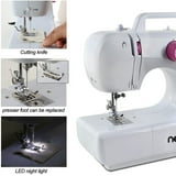 NEX Sewing Machine 16 Built-in Stitch with 60 Pcs Threads, Reverse ...