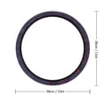 15in Car Steering Wheel Cover Is Skid Resistant And Durable For Easy ...