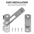 Spatiy Door Hasp Stainless Steel Safety Anti- Guard Bolts Sliding Door ...