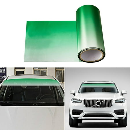 Upper Front Windshield Sun Protection Sheet Gradient Auto Staining Film ...