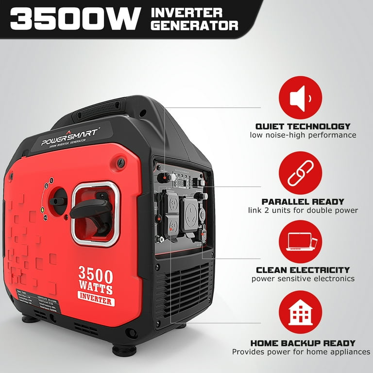 PowerSmart 4500 Watt Portable Inverter Gas Generator, Home, 40% OFF PowerSmart 4500 Watt Portable Inverter Gas Generator, Home, 40% OFF