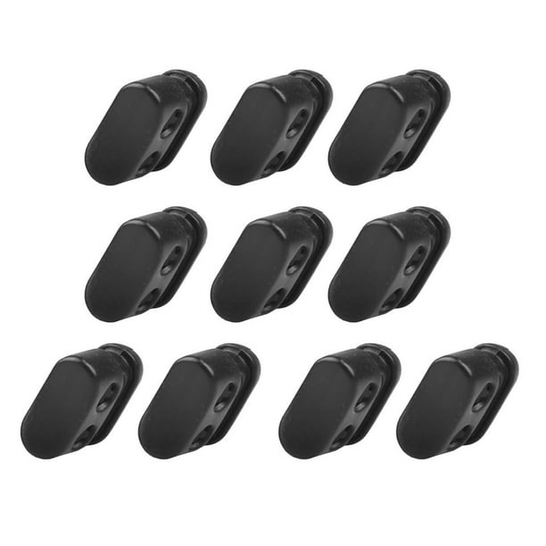 wolftale 10 Pieces Plastic Cord Locks Practical Multifunctional Stop ...
