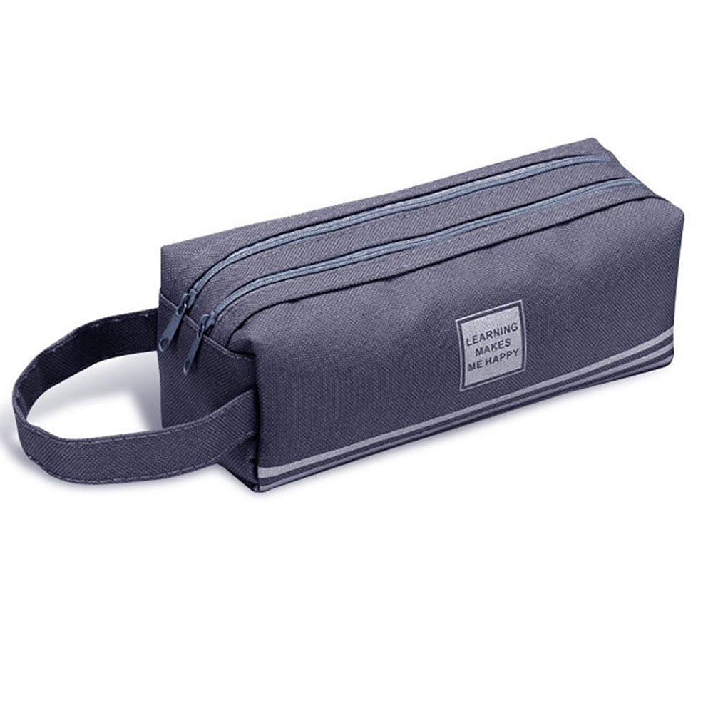 Pencil Case Large Storage Pouch Marker Pen Case Simple Stationery Bag ...