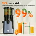 Ventray Cold Press Juicer, Juicer Machine with 5.1 Inch Feed Chute ...