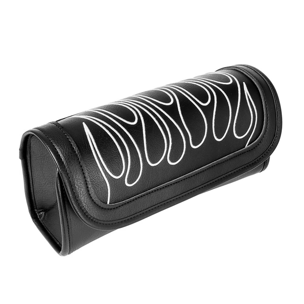 Universal Motorcycle Fork Bag PU Leather Handlebar Tool Saddle Bag Rear universal-motorcycle-fork-bag-pu-leather-handlebar-tool-saddle-bag-rear