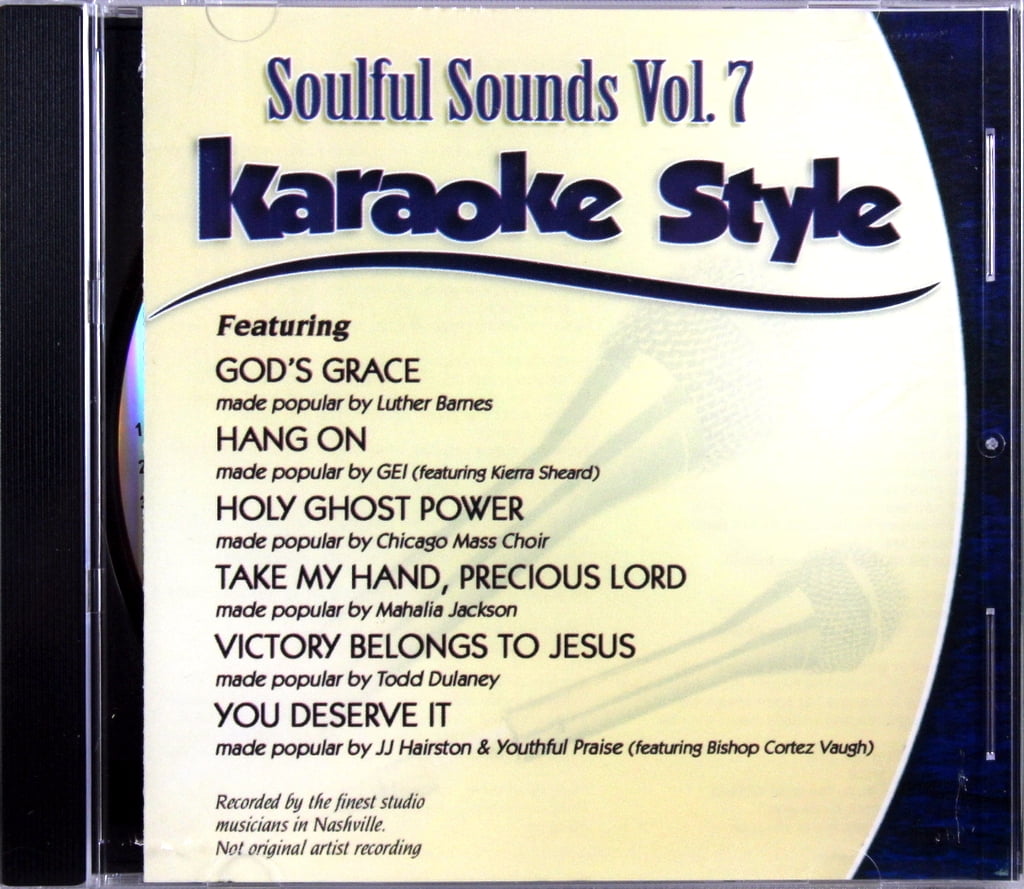 Soulful Sounds Volume 7 Christian Karaoke Style CD+G - Walmart.com