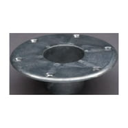 AP Products 013-1112 Chrome Round Recessed Mount Table Base - Walmart.com