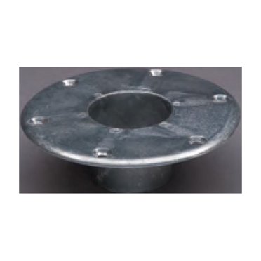 AP Products 013-1112 Chrome Round Recessed Mount Table Base - Walmart.com