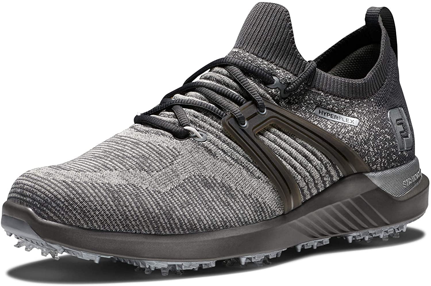 FootJoy Mens Hyperflex Golf Shoe 8 Wide Charcoal/Grey - Walmart.com