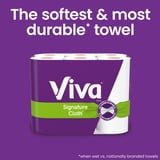Viva Signature Cloth Select-a-Size Paper Towels, 6 Triple Rolls ...