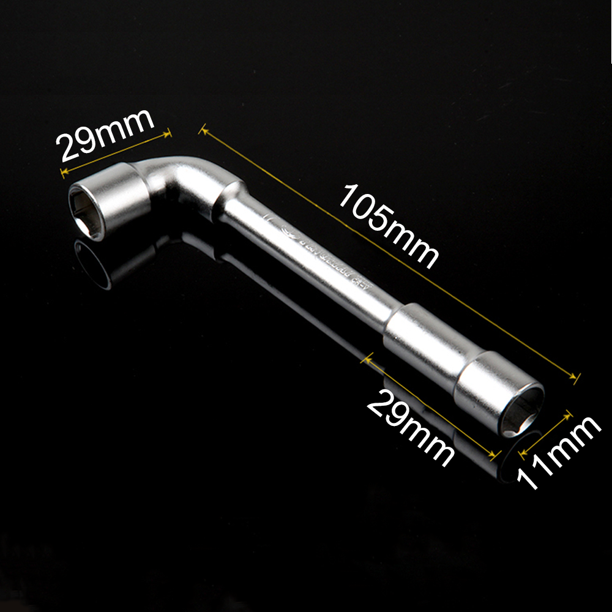 1 llave de tubo doble en forma de L para ahorrar esfuerzo, diámetro ...