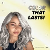 got2b Metallics Permanent Hair Dye, M71 Metallics Silver, Hair Color ...