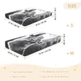 BZSMCE Soft Fitted Cotton Sheets In Wolf Moon Pattern 39*27/52*28in ...