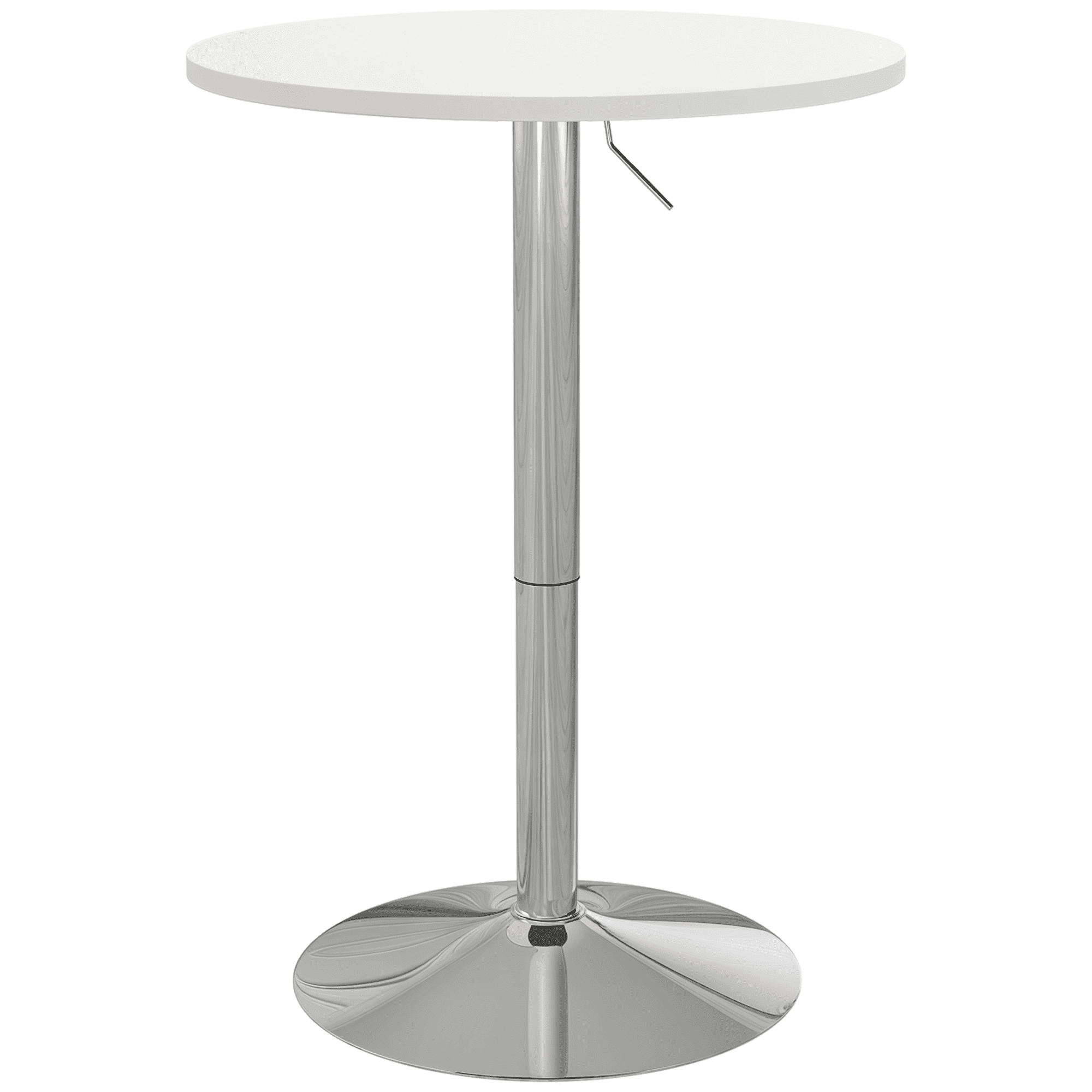 Click here for Homcom Adjustable Round Bar Table For 2  High Pub... prices
