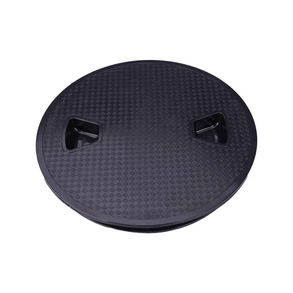 Linyer 4-Inch Boat Deck Plate Plastic Kayak Round Hatchway Cover Cabin ...