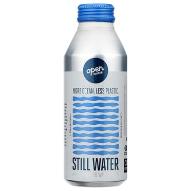 Open Water Pure Still Canned Water with Electrolytes, 12-oz Aluminum ...