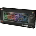 Trust GXT 860 Thura Semi-mechanical Keyboard, Black - Walmart.com