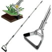 UNTIMATY 47 Inch Garden Hoe Tool, Heavy Duty Handheld Stirrup Hoes for ...