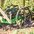 Hoss 15 inches Double Wheel Hoe with Hardwood Handle - Walmart.com