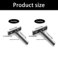 2Pcs Iron Wall Brackets Concealed Shelf Rustproof Heavy Duty Floating ...