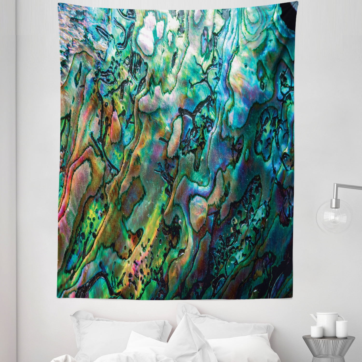 Shell Tapestry, Haliotis of a Seashell Macro Photo Incredible Nature ...
