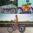 MOONCOOL 24" 26" Adult Tricycle, 7 Speed 3 Wheeled Bikes for Adults ...