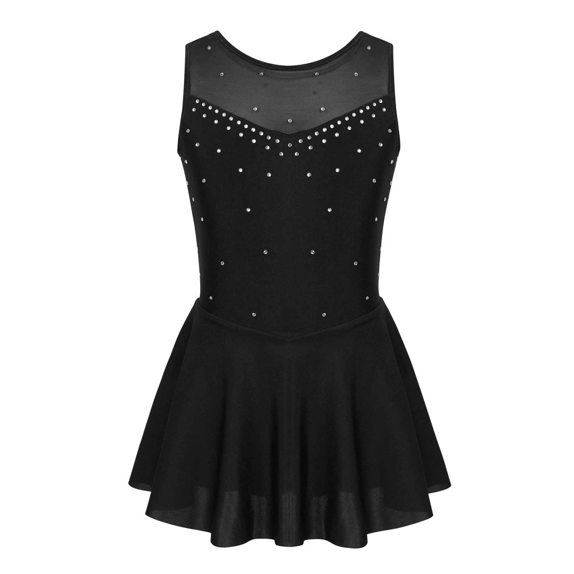 Click here for Yizyif Kids Girls Rhinestones Sequins Figure Ice S... prices