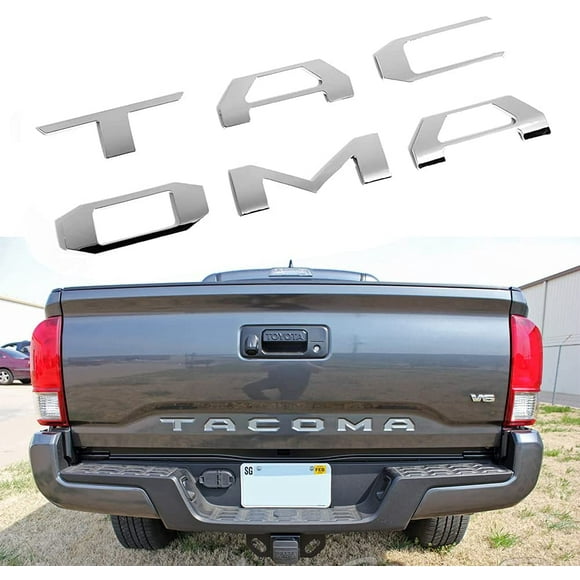 Tacoma Tailgate Letters