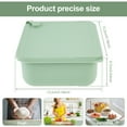 2‑Pack Heat‑Resistant Silicone Food Storage Container, Multi‑Purpose ...
