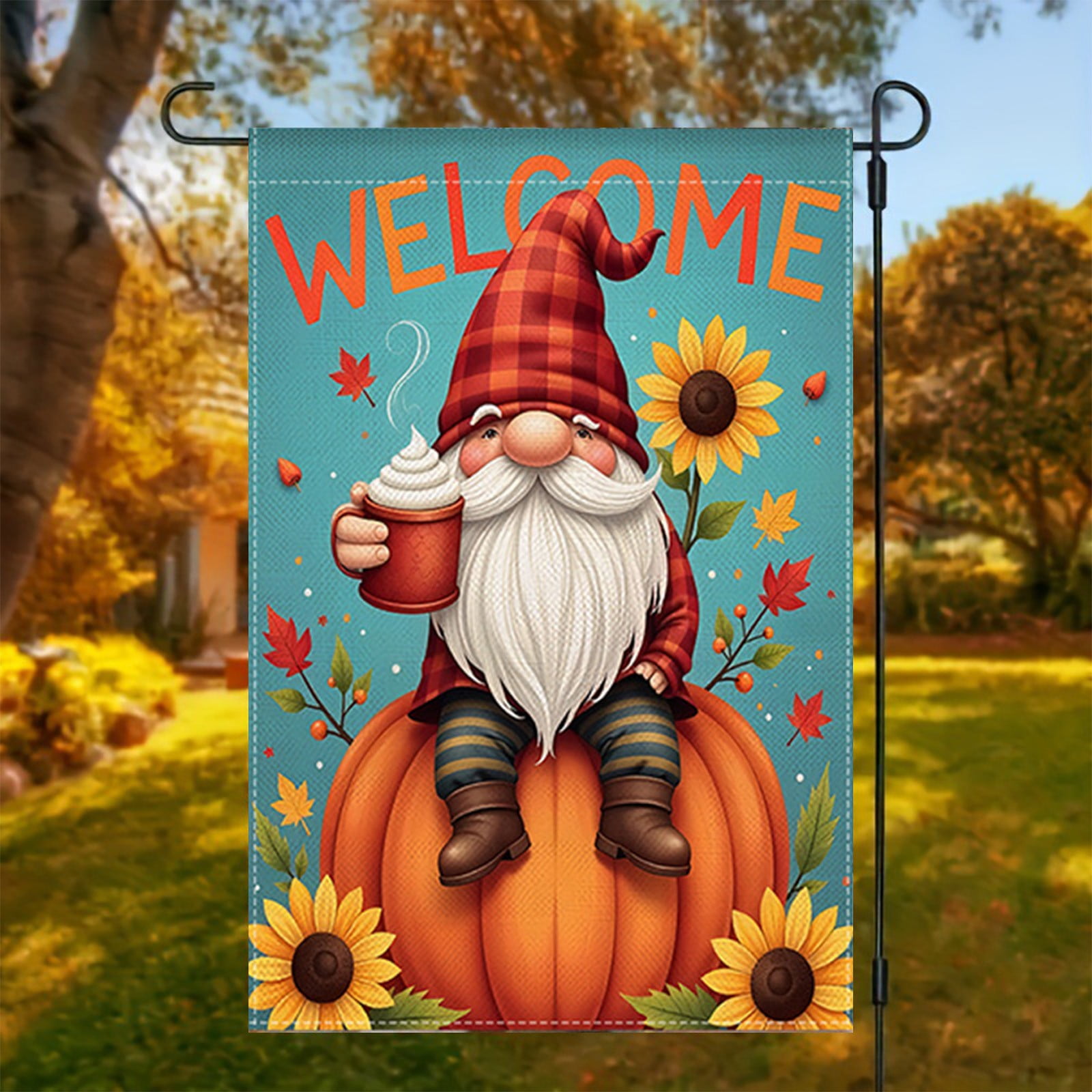 Click here for Oefntac Savings Fall Decor Welcome Autumns Garden... prices