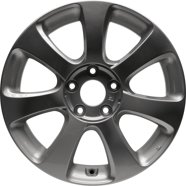Kai 17 X 7 Reconditioned OEM Aluminum Alloy Wheel, Machined and Black ...