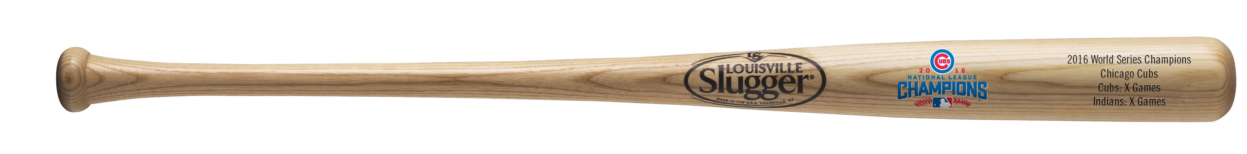 Louisville Slugger 2016 World Series Champions Wood Chicago Cubs ...
