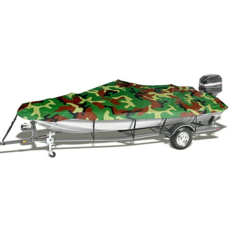 Boat Cover All-Weather Protection Full Covers With Adjustable Strip And ...