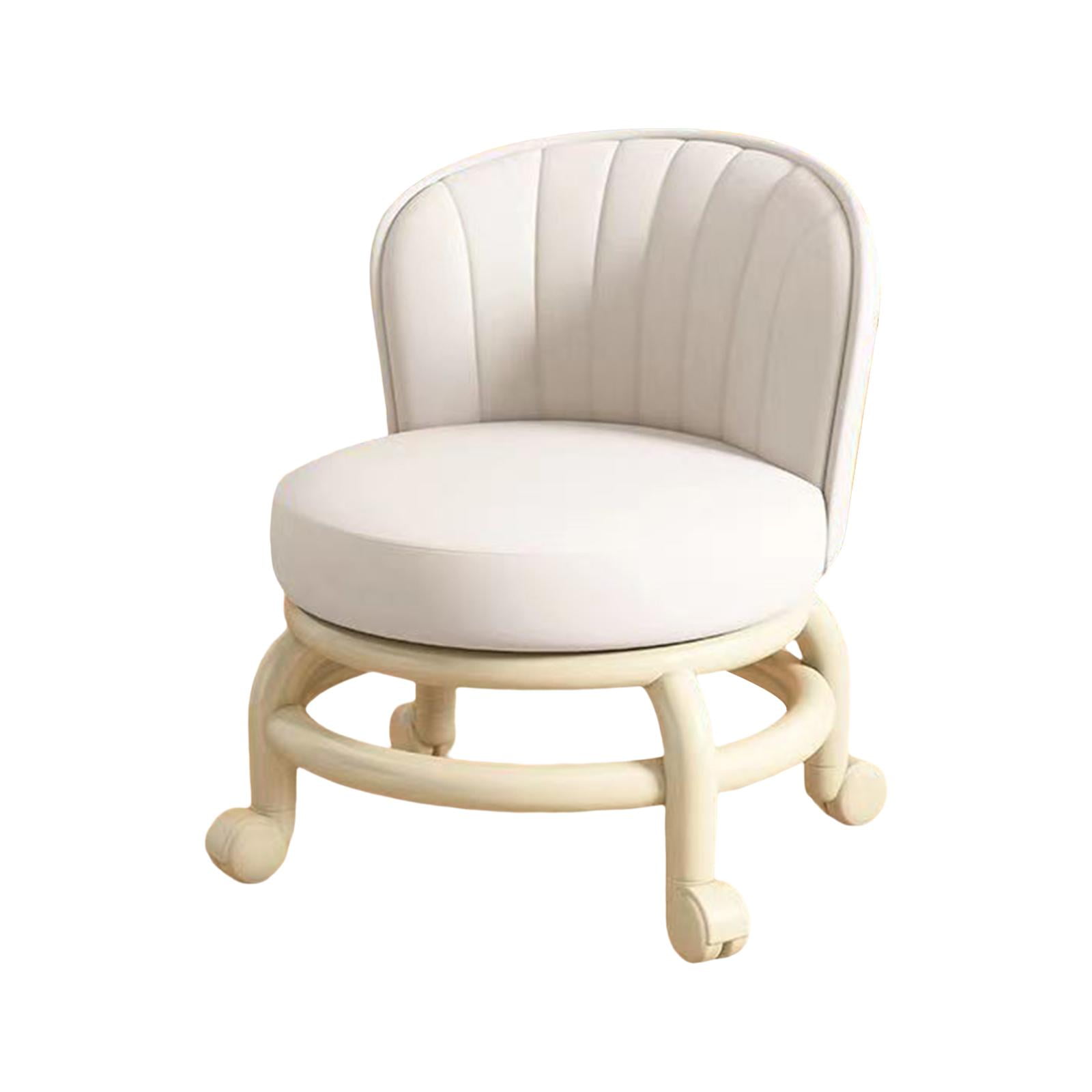 Rolling Stools with Wheels, Low Height Rolling Stool, Short Small Stool ...