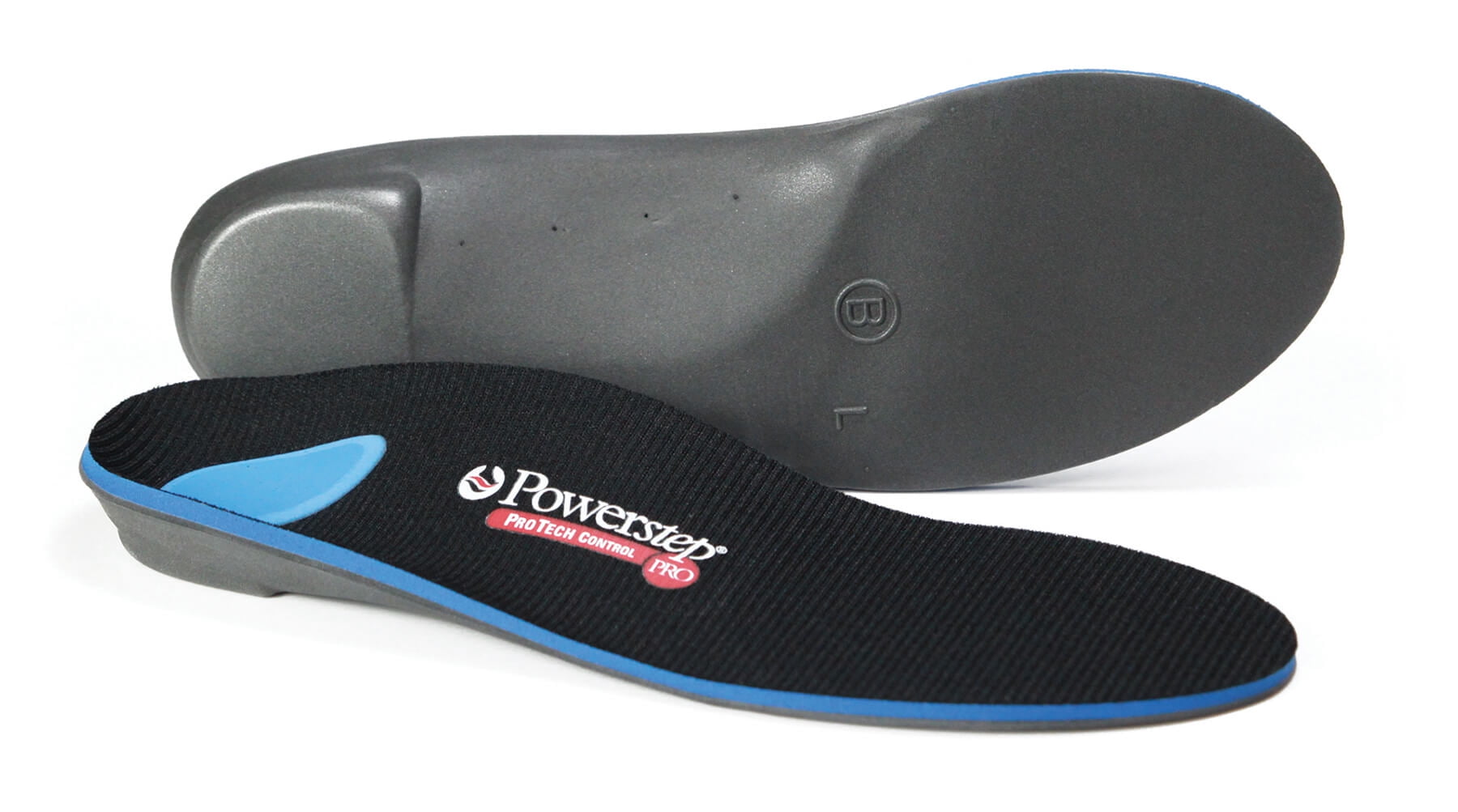 Powerstep SIZE F Protech CONTROL Full Length Orthotics (Pack of 2 ...