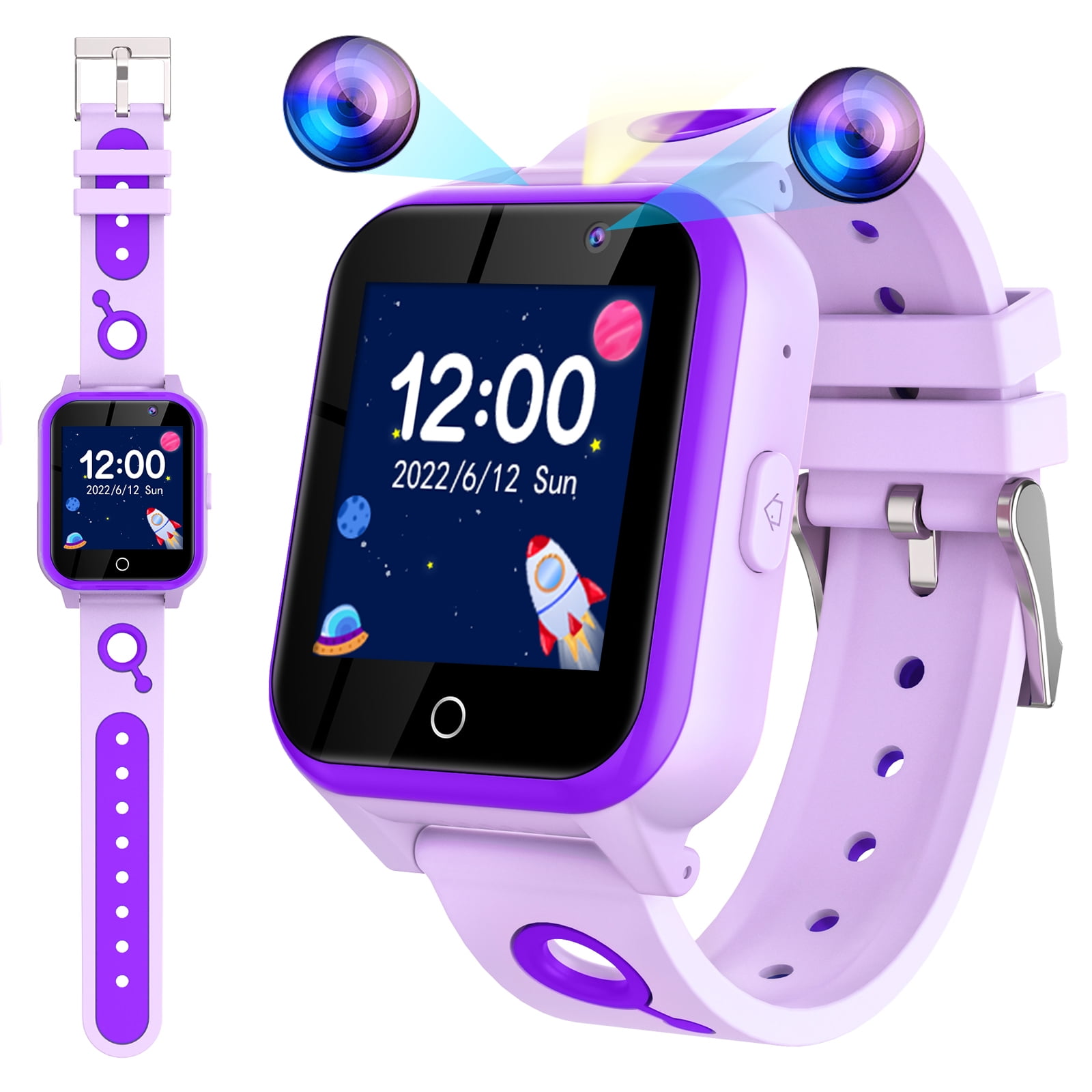 CJC Kids Smart Watch for Boys Girls, HD Touch Screen Smartwatch with ...