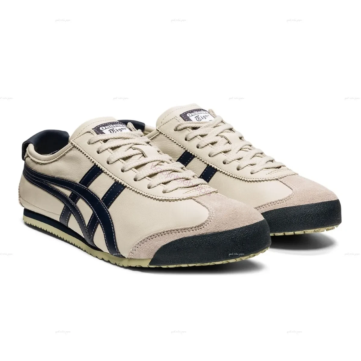 2025 Patou x Onitsuka Tiger Mexico 66 Mary Jane's Black/White Colorway ...