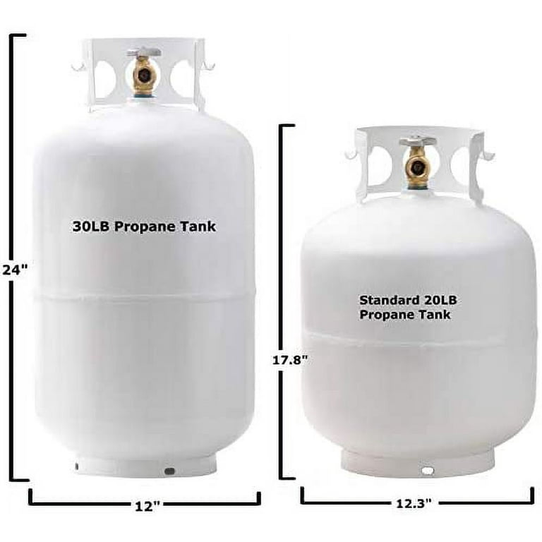 Flame King 30 Empty Propane Cylinder With Overfill, 54% OFF