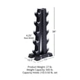 Titan Fitness 5 Pair Vertical Dumbbell Rack, Tower or A-Frame ...