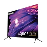 "Sharp 55"" 4K Ultra HD OLED Roku TV with Dolby Vision IQ and Atmos ...