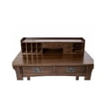 Mission Style Library Table with Removable Organizer - Walmart.com