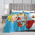 Bob The Builder Blanket, Super Soft Throw Blanket For Couch Sofa Bed ...