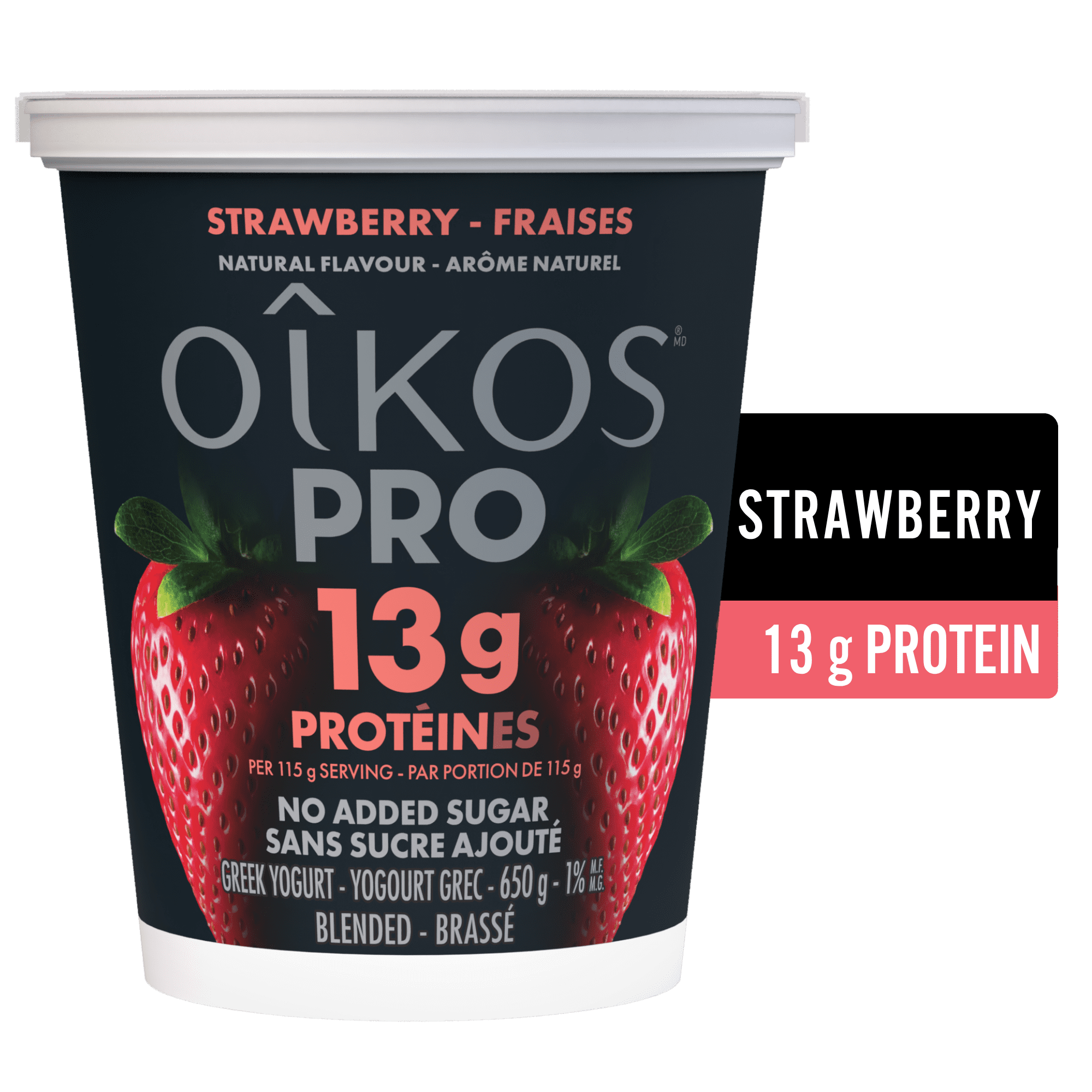 Click here for Oikos Pro Yogurt  Strawberry  High Protein 650g prices