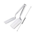 10" Stainless Steel Grill Clamp Spatula, Upgraded Multi-Functional ...
