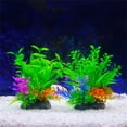 Simulation Artificial Water Plant with Base Life Like Fishtanks PVC ...