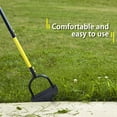 Professional Edge Lawn Tool, Heavy Duty Steel Half Moon & Saw-Tooth ...