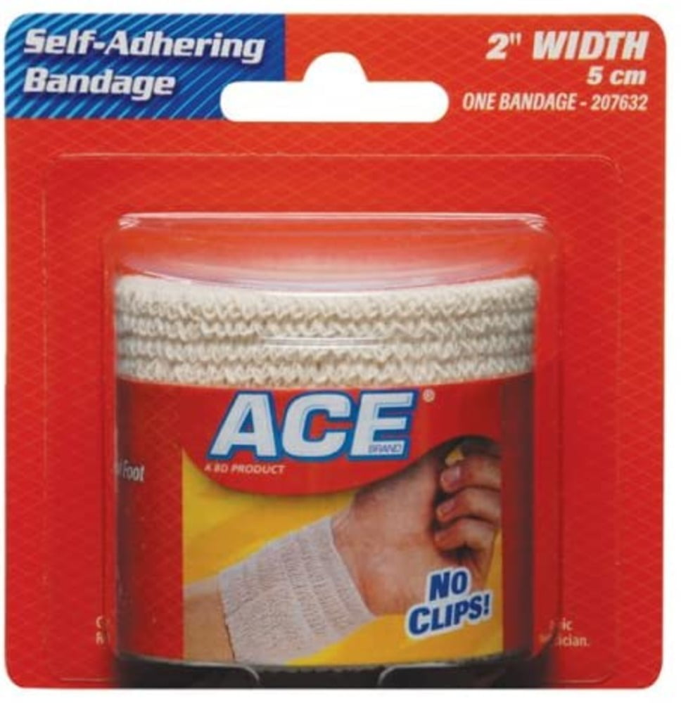 Ace Elastic Athletic Bandage with Size: 2 inch, #7460 - 1 Piece ...