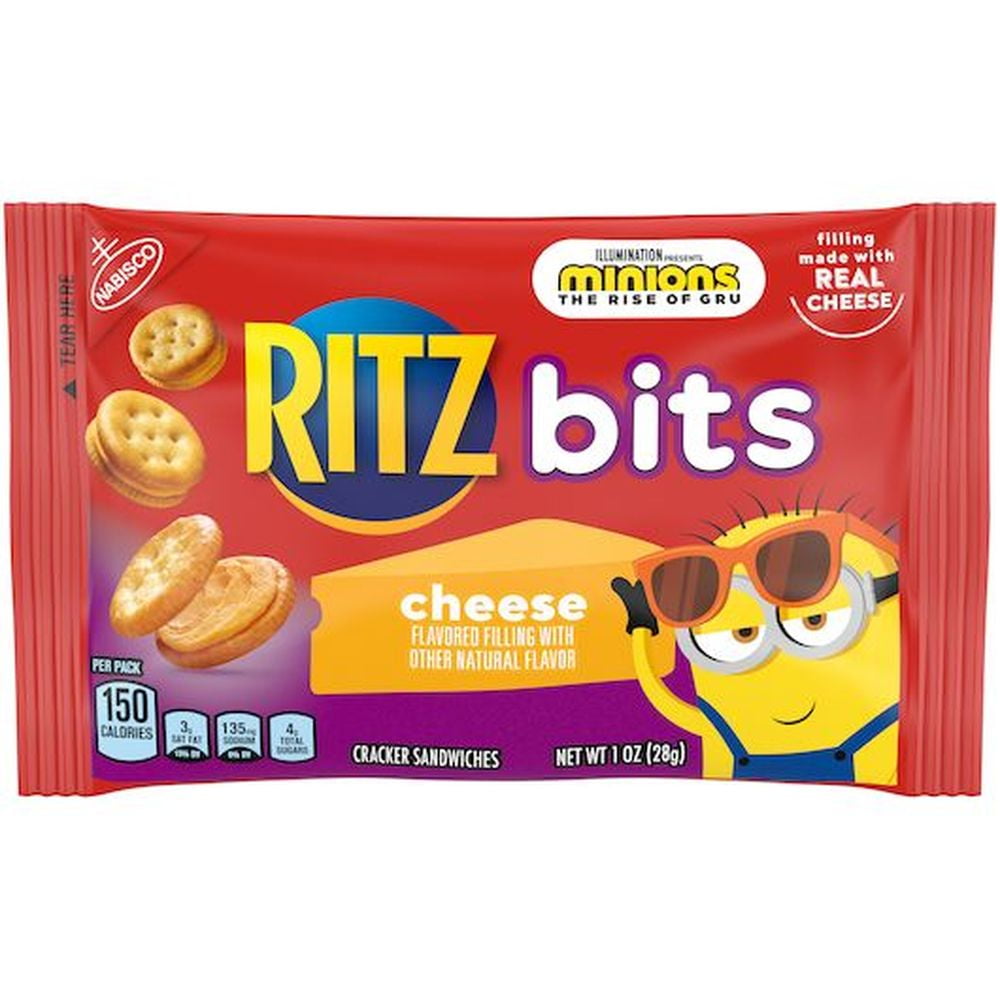 Ritz Bits Cheese Cracker Sandwich, 1 Ounce -- 48 per Case. - Walmart.com